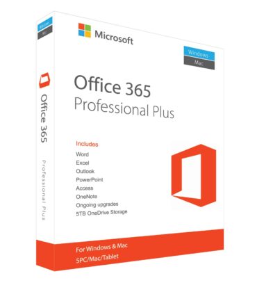 Office 365 Professional Plus Lifetime 5 Devices at Rs.338 only