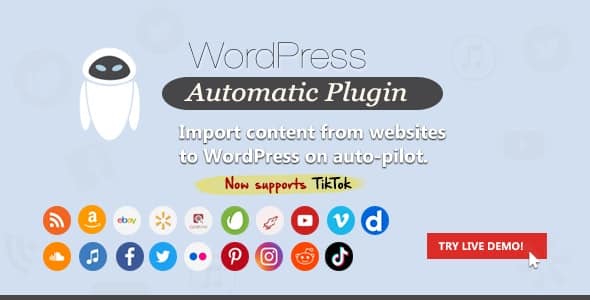 WP Automatic Plugin GPL v3.128.0 – WordPress Automatic Plugin - Vprozone