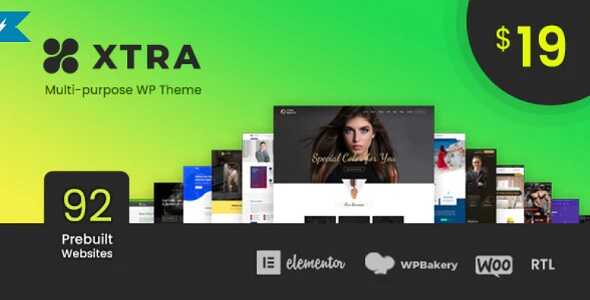 Xtra Theme GPL v4.9.16 – Multipurpose WordPress Theme + RTL - Vprozone