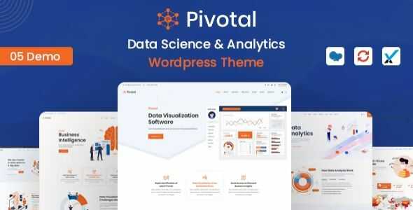 Pivotal Theme GPL v1.2.1 – Data Science & Analytics WordPress Theme - Vprozone