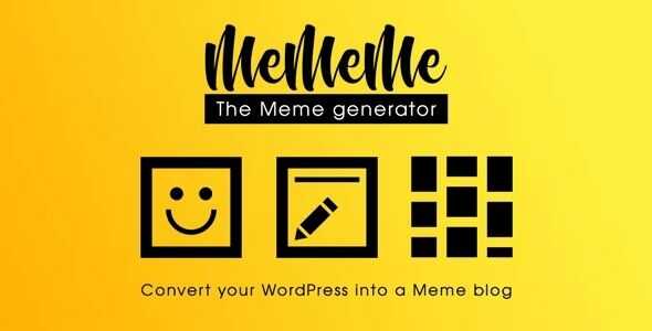 MeMeMe GPL v2.2.9 – The Meme Generator WP Plugin - Vprozone